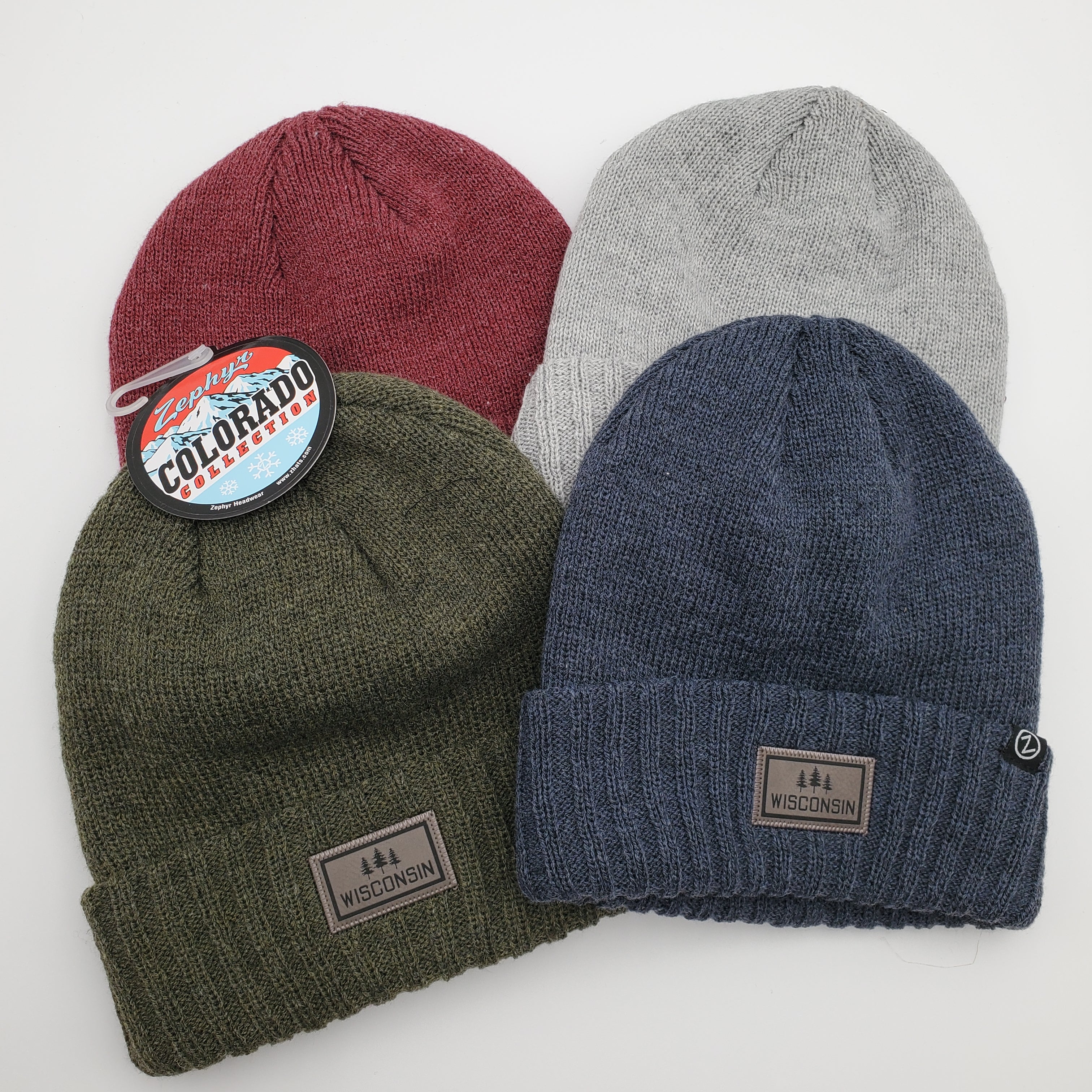 WI Leather Patch Beanie | The place to get your SHEBOYGAN gear