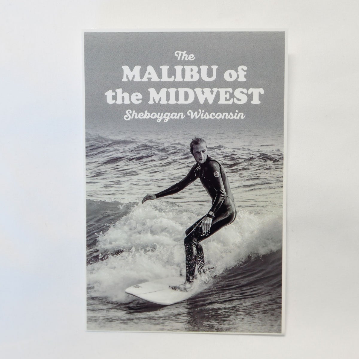Postcard - Malibu of Midwest Surfer B&W | The place to get your ...