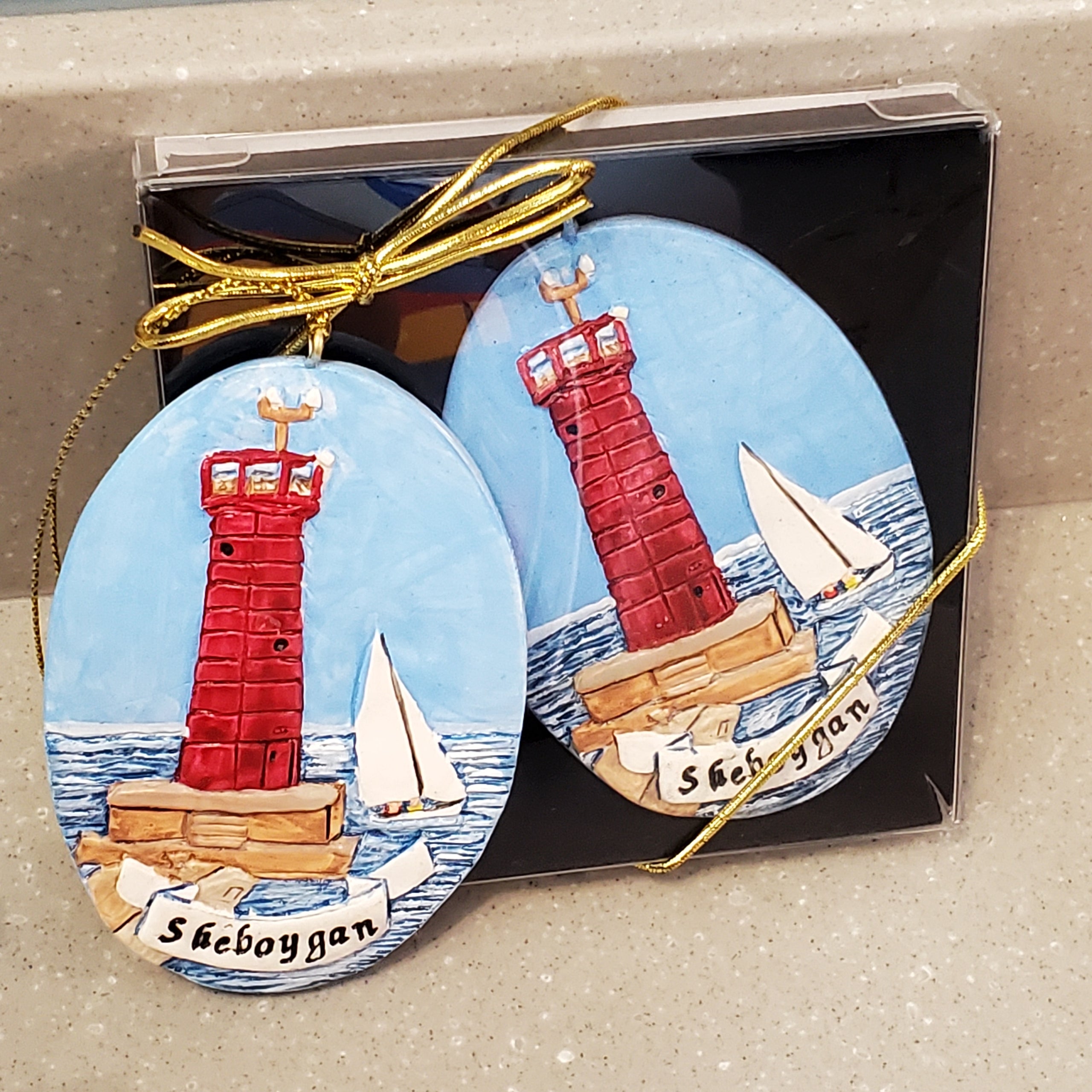 Sheboygan Lighthouse Ornament | The place to get your SHEBOYGAN gear