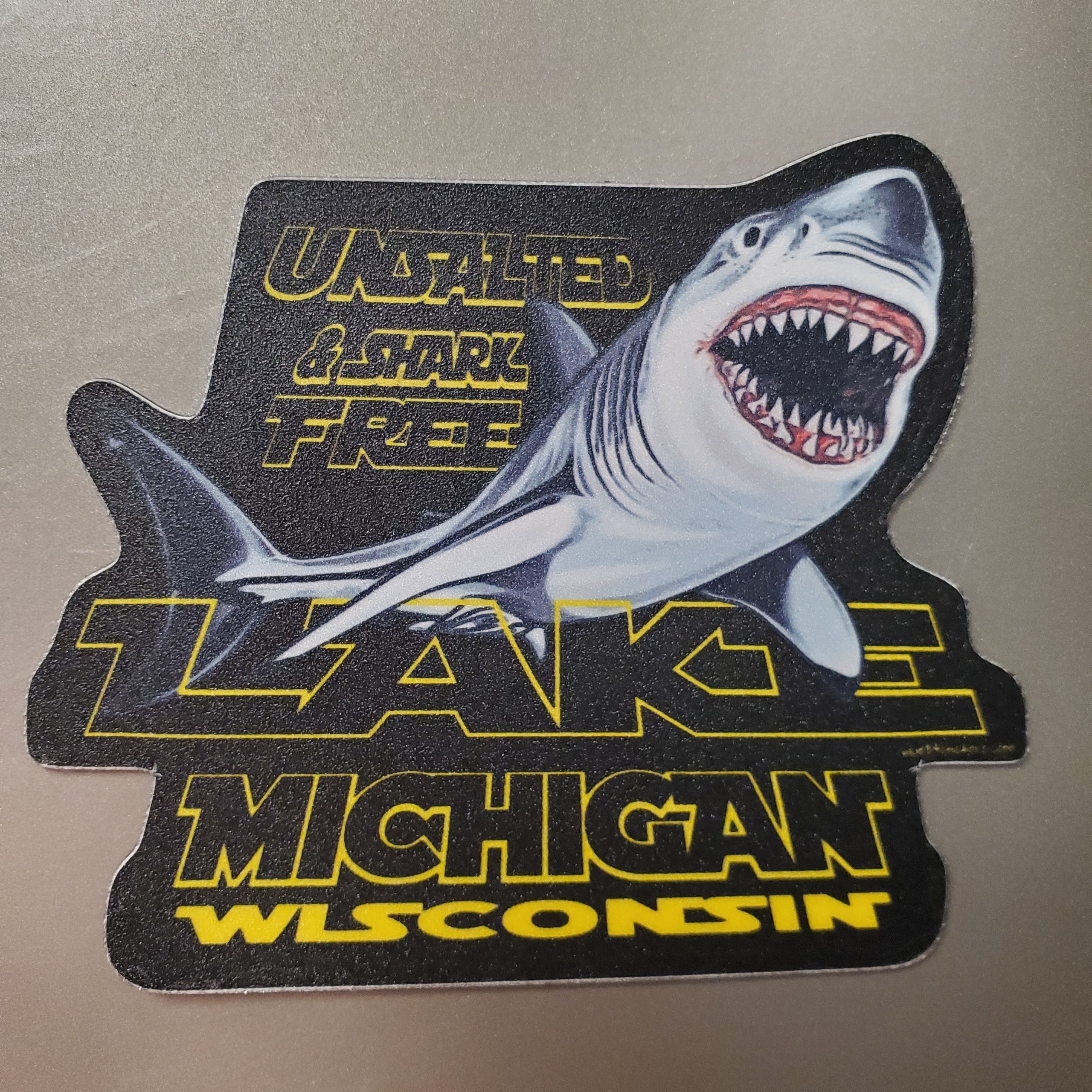 Lake Michigan Unsalted & Shark Free Shark Magnet | The place to get ...